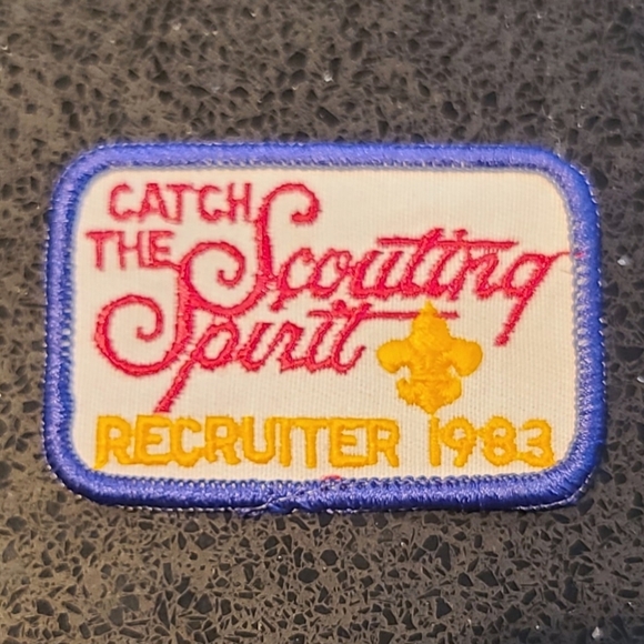 Accessories | Vintage Boy Scouts 1983 Recruiter Patch | Poshmark
